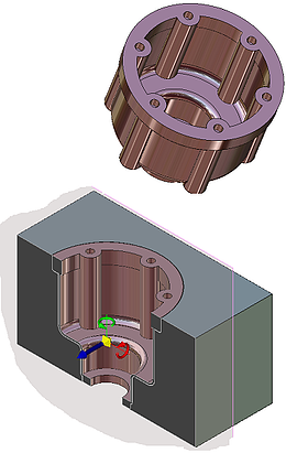 Using the Offset Solid Tool in KeyCreator