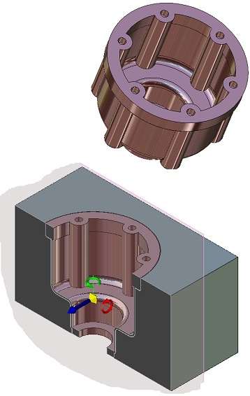 Using the Offset Solid Tool in KeyCreator